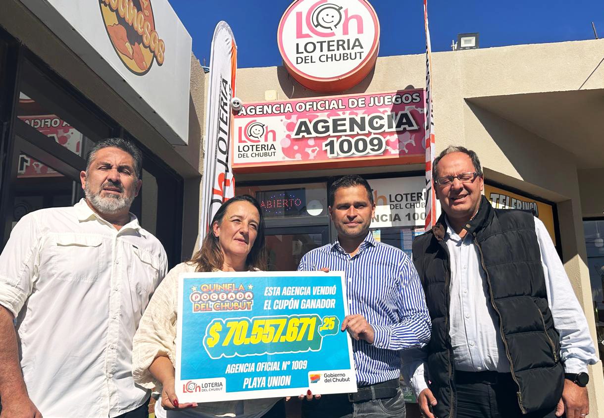 Lotería del Chubut entregó premio de más de 70 millones de «La Poceada ...