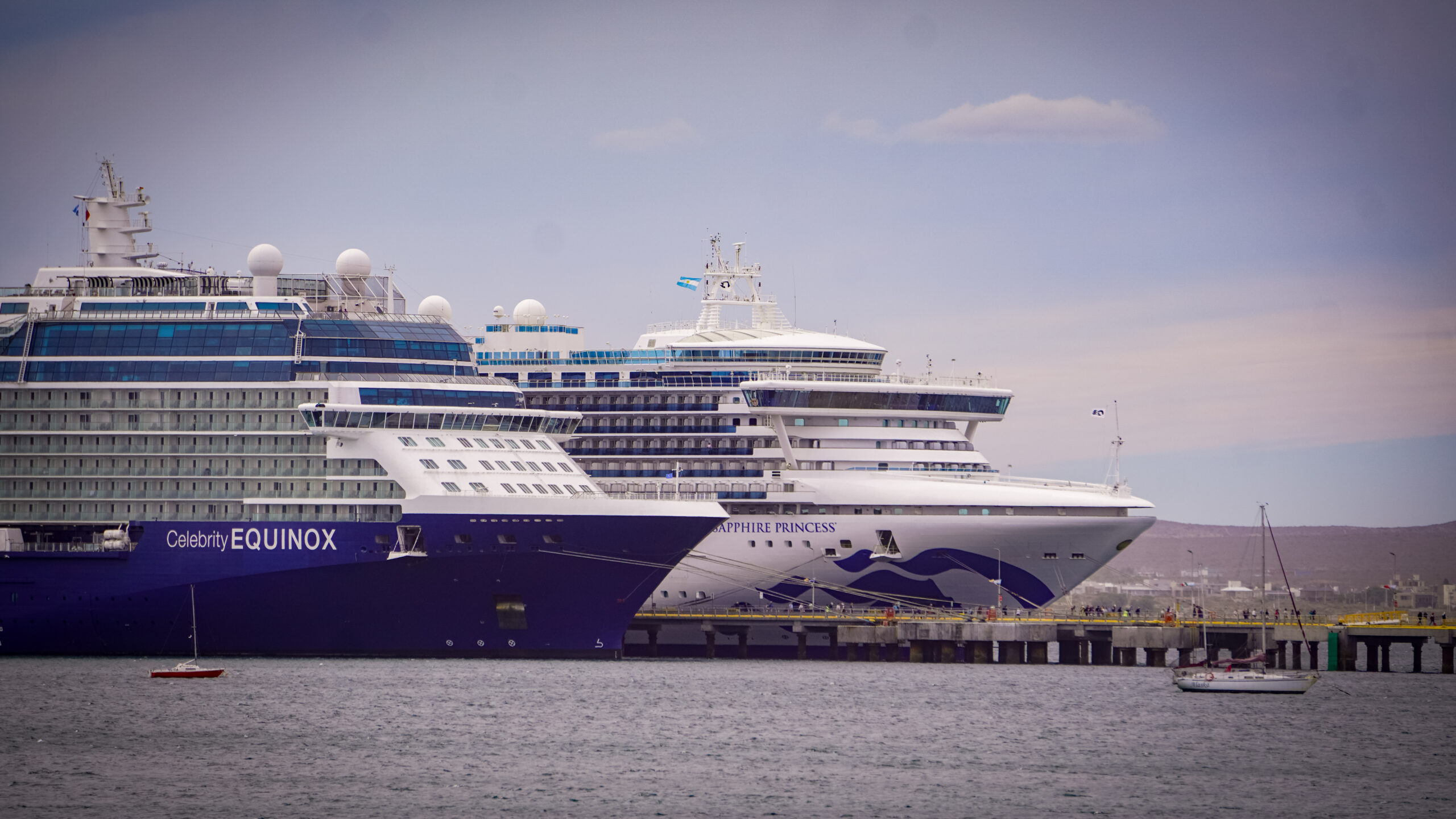 La temporada de cruceros en Chubut avanza con nuevos arribos en Puerto ...